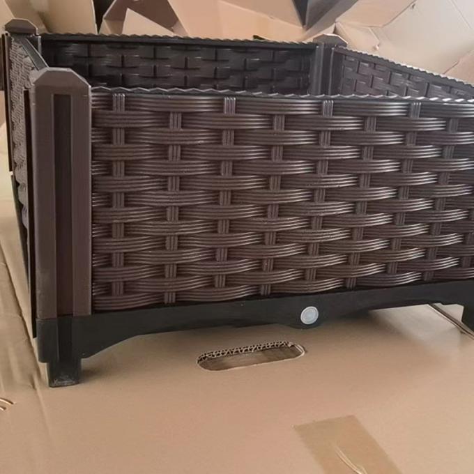 Elevated Plastic Raised Planter Boxes For Outdoor Vegetable And Flower